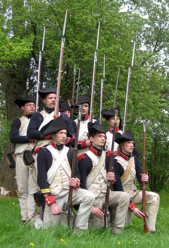 [TMP] "elbow-to-elbow formation and musket fire" Topic