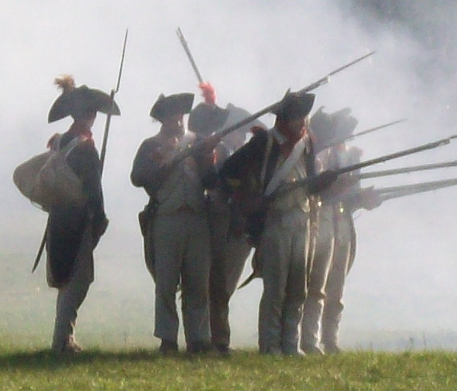 [TMP] "elbow-to-elbow formation and musket fire" Topic